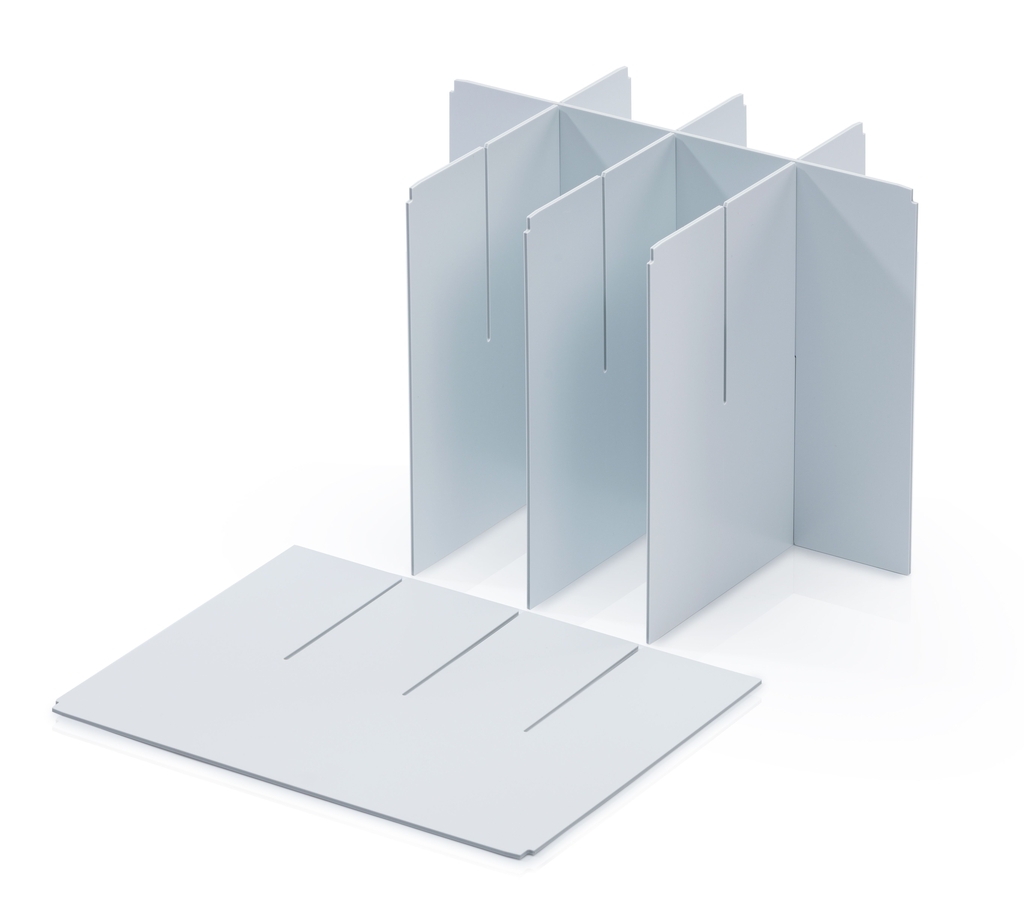 Příčka pro EURO přepravku 40x30x32 cm - krátká / TBA plastové obaly s.r.o.